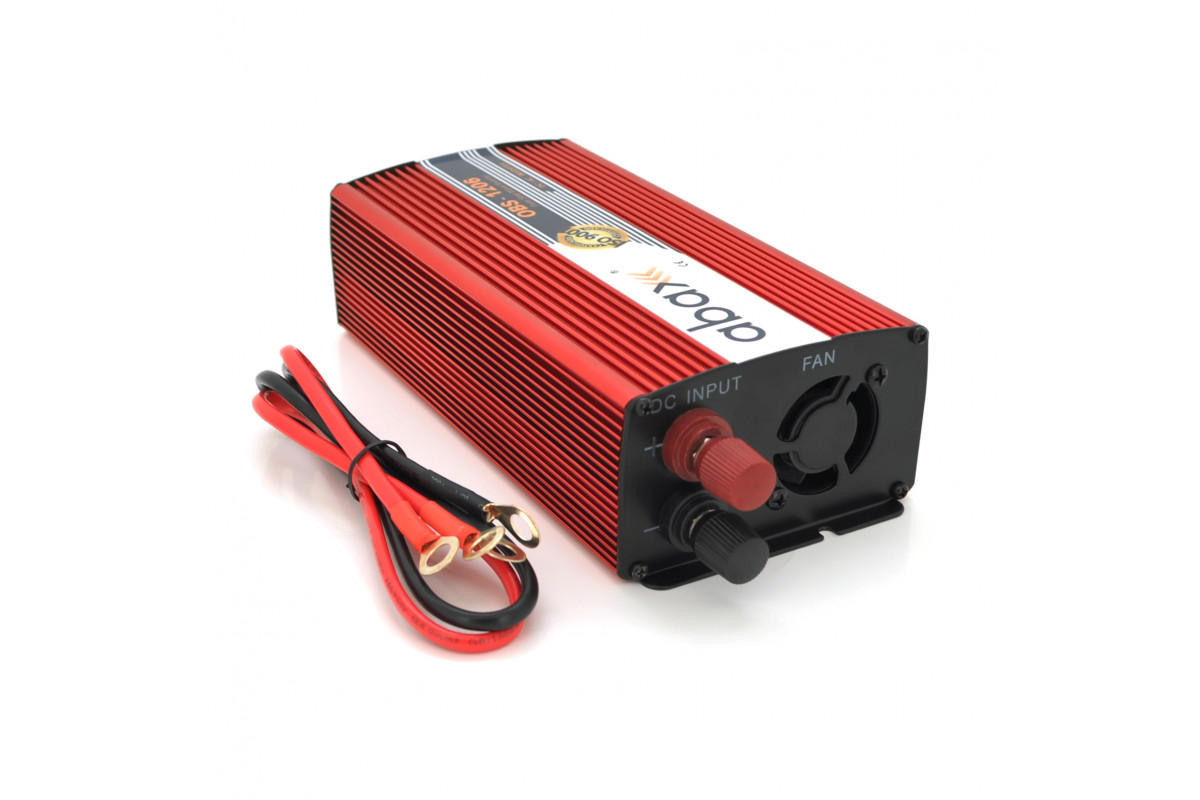 Voltage inverter ABAX OBS-1206 with correct sine wave, 600W, 12/220V, 1 ...